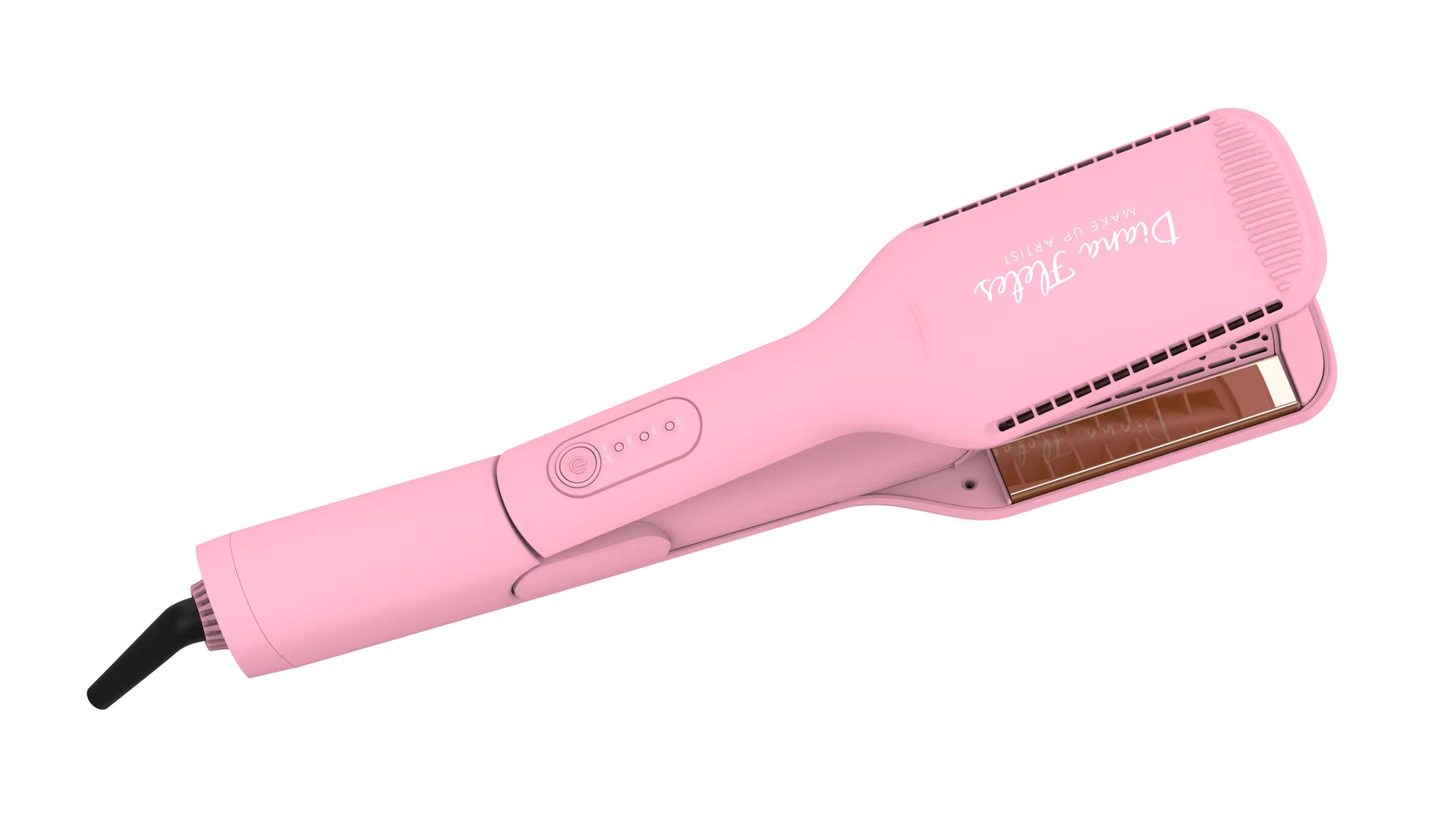 Plancha 2 En 1 Diana Fletes Para Cabello Húmedo y Seco TiTanium Galvan